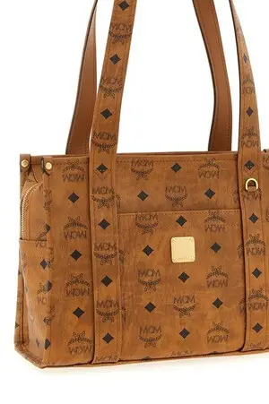 Mcm Aren School Tote Shoulder Bag
