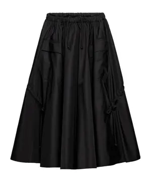 Prada Elasticated Waistband Midi Skirt