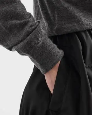 Prada Elasticated Waistband Midi Skirt