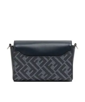 Fendi Ff Squared Compact Messenger Bag