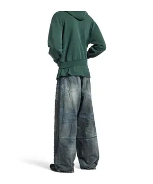 Balenciaga Laurel Classic Zip-up Hoodie - Dark Green