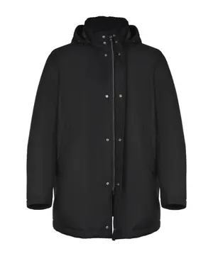Herno Long-sleeved Hooded Down Jacket