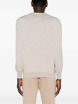 Brunello Cucinelli Crew Neck Long Sleeve Jumper - Pink