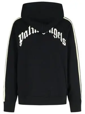 Palm Angels Curved Logo Hoodie