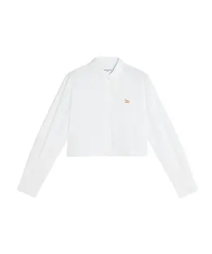 Maison Kitsuné Baby Fox Cropped Shirt