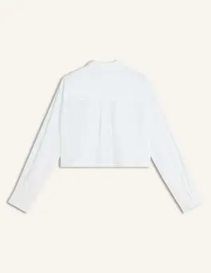 Maison Kitsuné Baby Fox Cropped Shirt