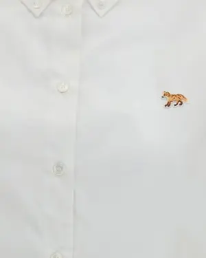 Maison Kitsuné Baby Fox Cropped Shirt