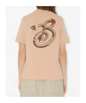 Burberry Ladybug Logo Crewneck T-shirt