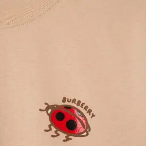 Burberry Ladybug Logo Crewneck T-shirt