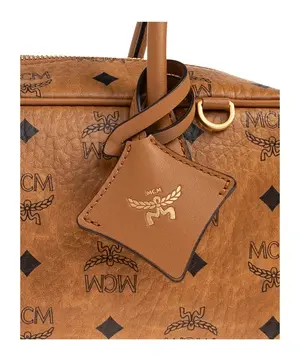 Mcm East West Shoulder Bag - Brown