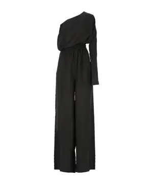 Rick Owens Athena One-shoulder Jumpsuit - Black