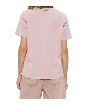 Michael Kors Embellished Crewneck T-shirt - Nude