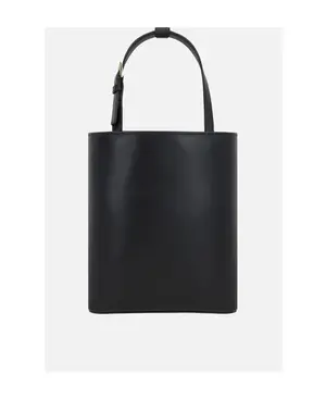 Prada Triangle Logo Appliqué Tote Bag