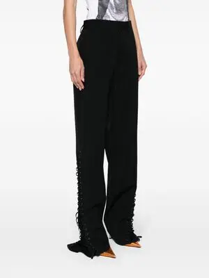 JEAN PAUL GAULTIER Mid-rise Lace-up Trousers