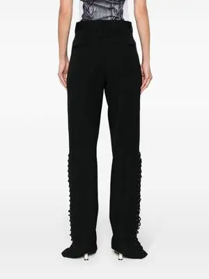 JEAN PAUL GAULTIER Mid-rise Lace-up Trousers