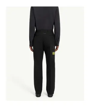 MAISON MARGIELA Tailored Straight-leg Trousers With Contrast Stitching Detail
