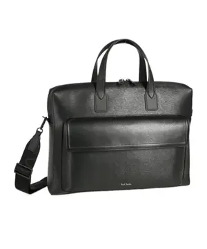 Paul Smith Signature Laptop Briefcase - Black