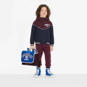 Burberry College Graphic Hooded Jacket
