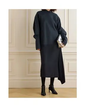 JIL SANDER Asymmetrical Dress With Back Buttons
