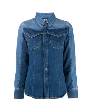 Diesel® Contrast Stitching Tops