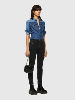 DIESEL® Flap-pocket Denim Shirt