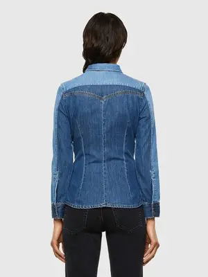 DIESEL® Flap-pocket Denim Shirt