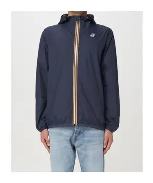K-WAY Zip-up Hooded Jacket - Black