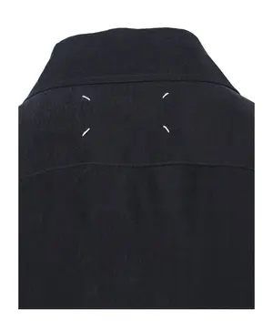 MAISON MARGIELA Draped Knot Detail Shirt Dress