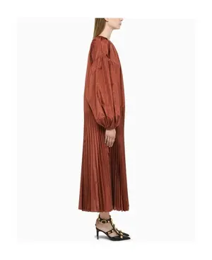Valentino Garavani Pleated Maxi Dress