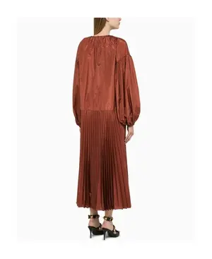 Valentino Garavani Pleated Maxi Dress