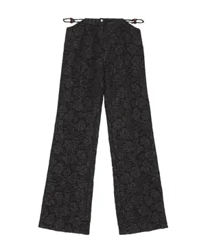 GANNI Jacquard Flared Pants