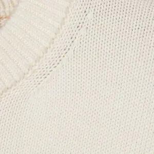 Gucci Logo Intarsia Knit Jumper - White