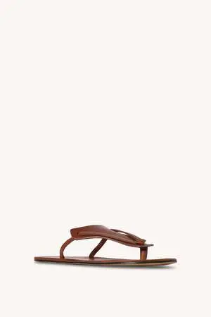 THE ROW Helena Knotted Flip Flops