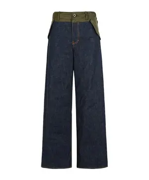 Sacai Wide Leg Jeans For Women