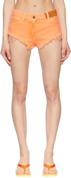 Palm Angels Denim Hot Shorts