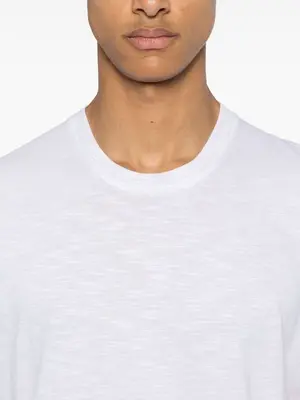 Neil Barrett Slub-texture Cotton T-shirt - White