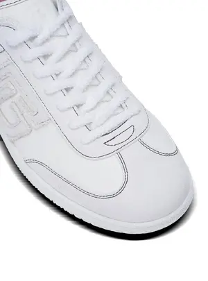 Balmain Swan Trainers - White