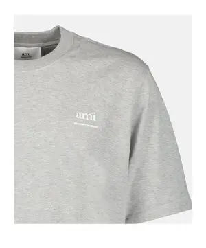 AMI Paris Logo Crewneck T-shirt