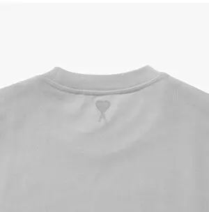 AMI Paris Logo Crewneck T-shirt