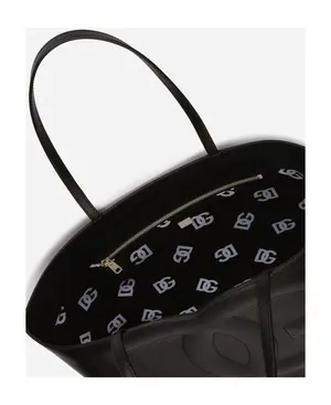 Dolce & Gabbana Logo Embossed Shopper Bag