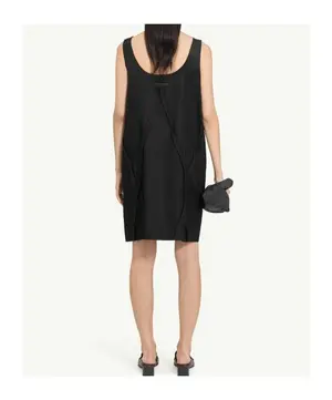 MAISON MARGIELA Sleeveless V-neck Mini Dress