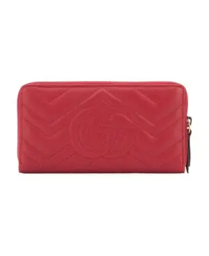 Gucci Gg Marmont Zip Around Wallet