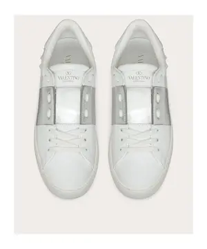 Valentino Garavani Open Sneaker With Metallic Stripe