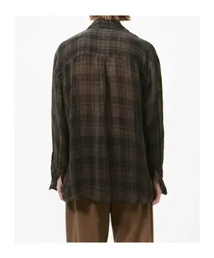 Our Legacy Above Long Sleeved Checked Shirt