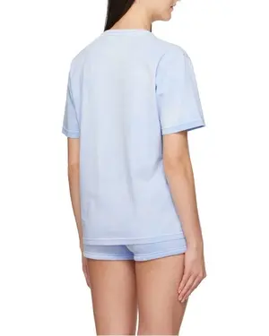 Alexander Wang Puff Logo Jersey T-shirt