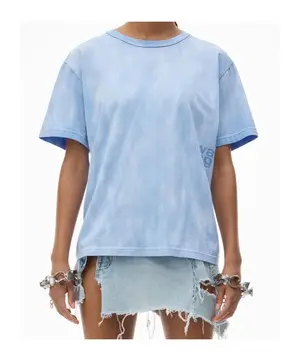 Alexander Wang Puff Logo Jersey T-shirt
