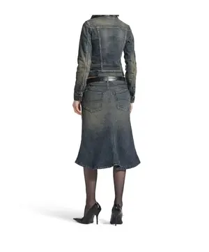 Balenciaga Godet Mini Skirt