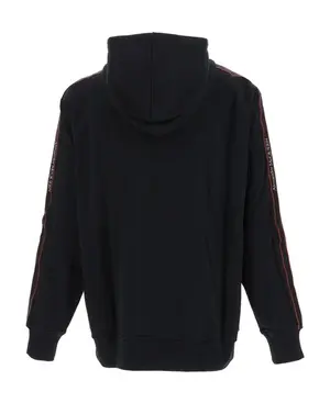 Alexander McQueen Zip Up Hoodie With Logo Straps