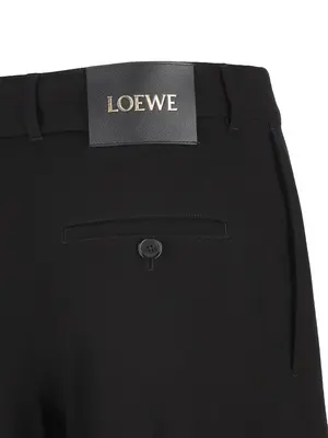 Loewe Pleat Detailed Belted Trousers
