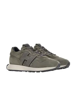 Hogan H601 Lace-up Sneakers - Green